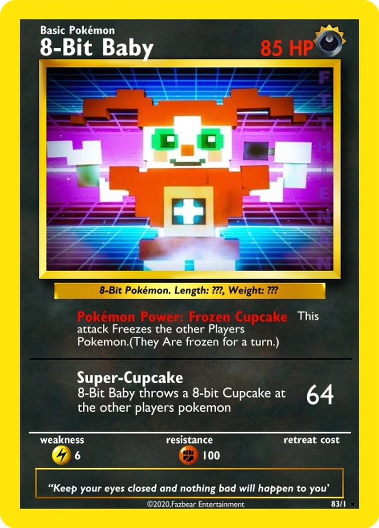 I made fnaf pokemon cards | Fandom