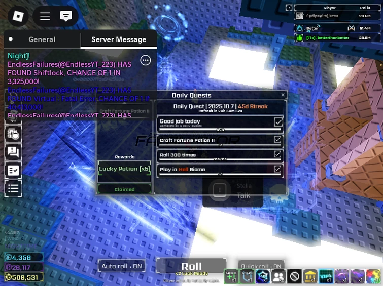 Day 30 of no Glitch/Dreamspace Biome | Fandom