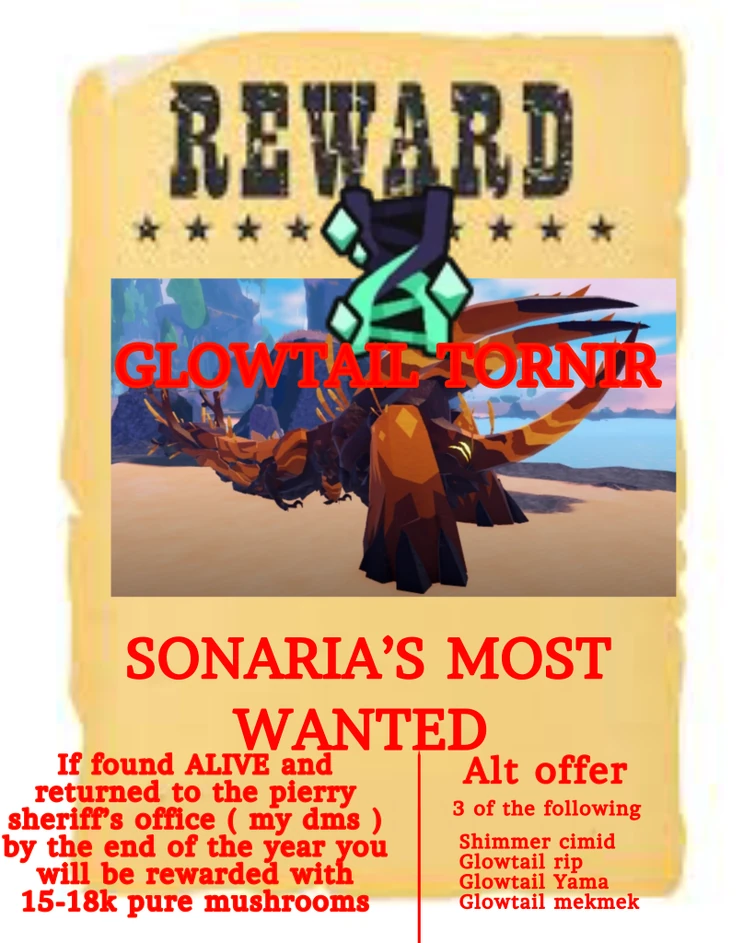Looking for glowtail tornir | Fandom