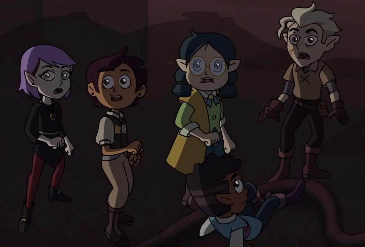 Let's all come up with a different name for the """""Hexsquad""""" (Luz Amity Willow Gus Hunter ...