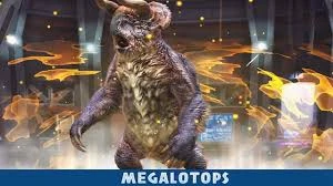 How accurate is jurassic world alive part 9 the hybrid megalotops | Fandom