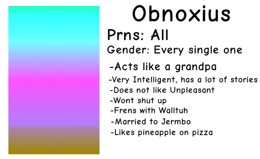 This obnoxius gradient shows up | Fandom