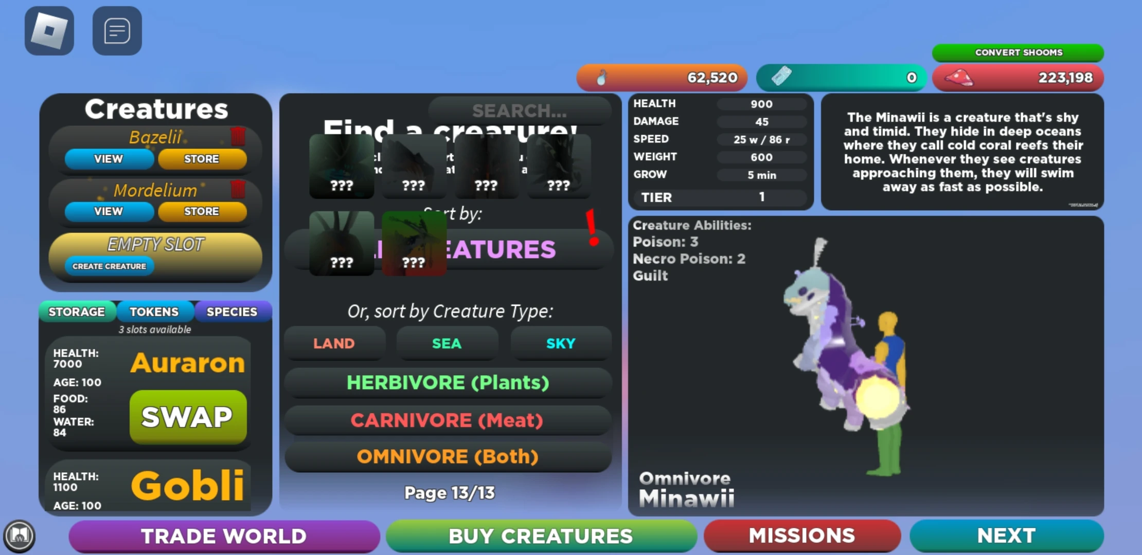 Looking for missing creatures | Fandom