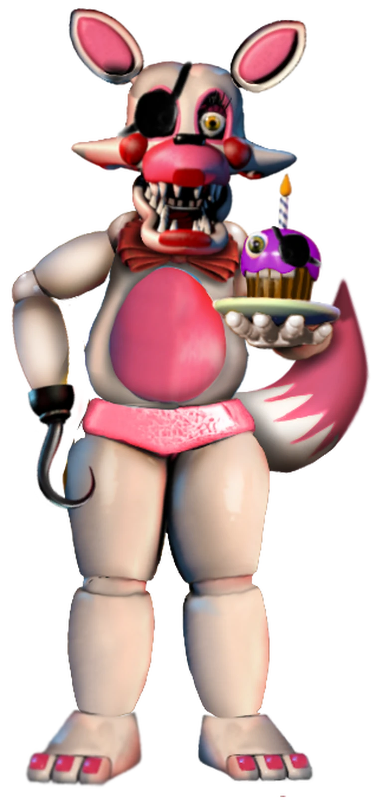 Improved the shading on Toy Foxy/Funtime Foxy | Fandom