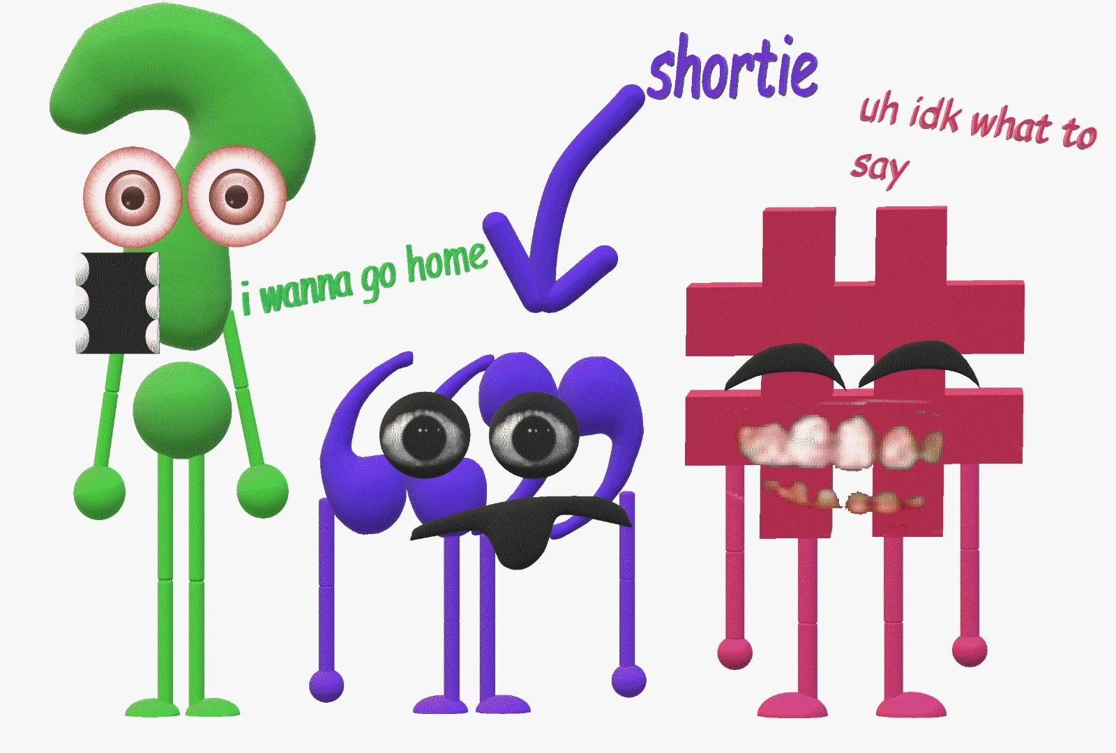 Question Mark and some of his friends | Fandom