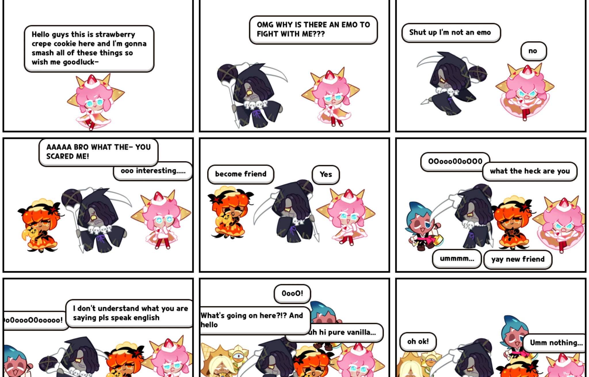 Omg Run Meme Strips