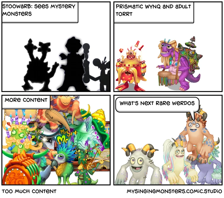 Note there might not be rare werdos | Fandom