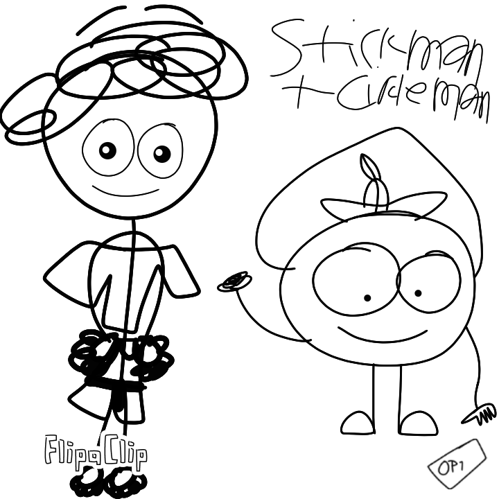 Stickman and Circle Man | ButterBlaziken230 Wiki | Fandom
