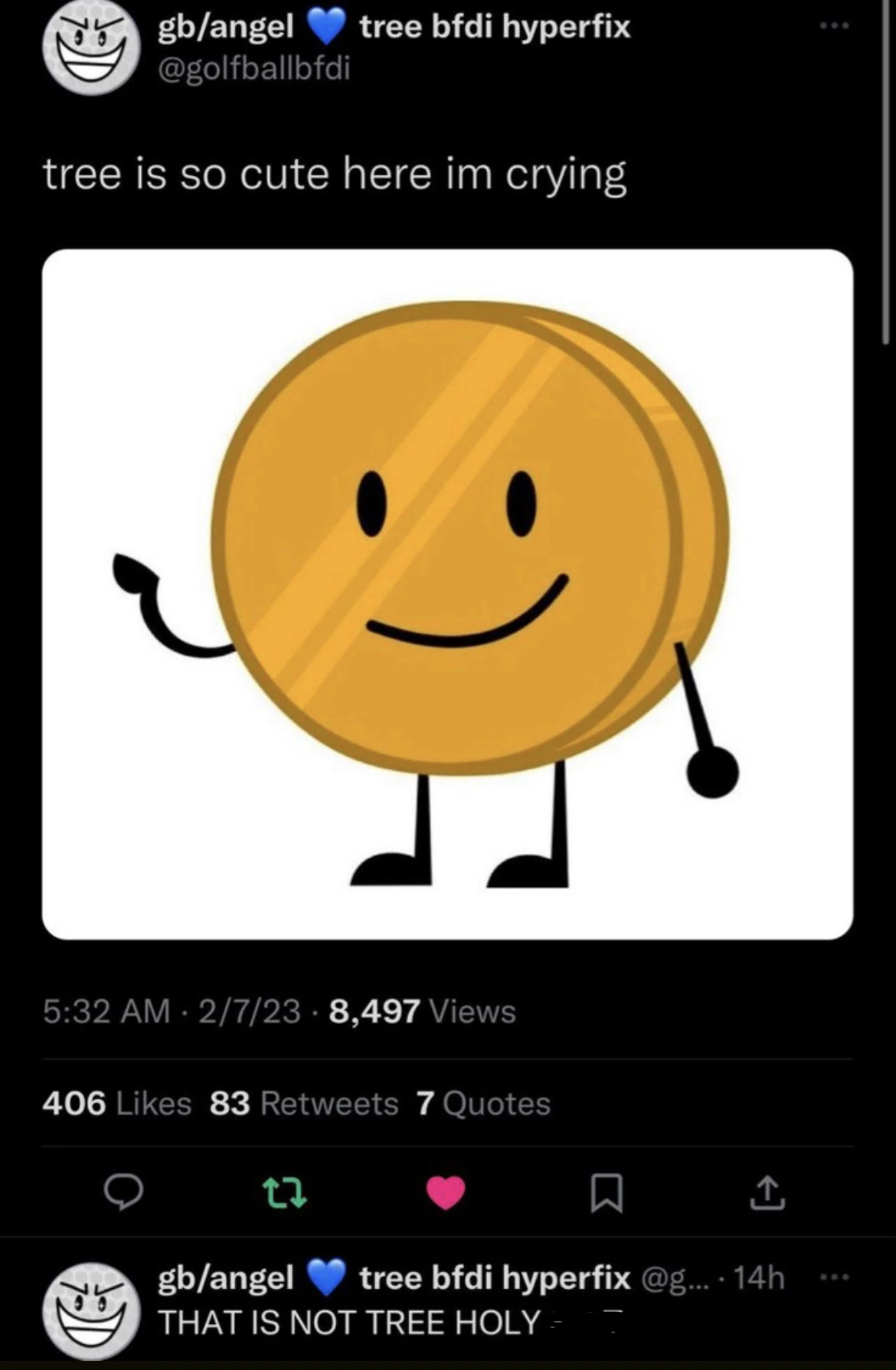 hey you guys remember when that person on "x" simped for tree | Fandom