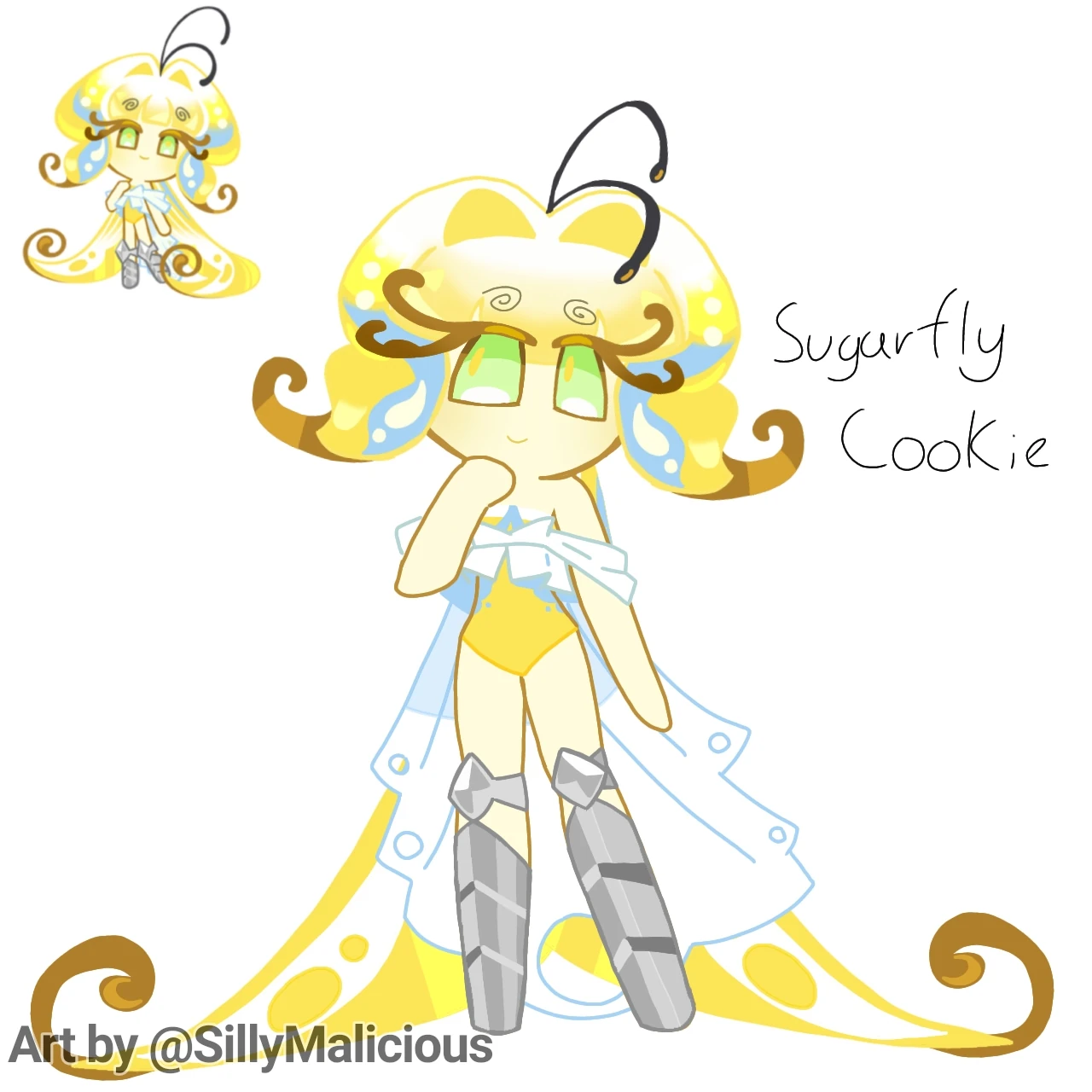 I drew Sugarfly cookie because I love her | Fandom