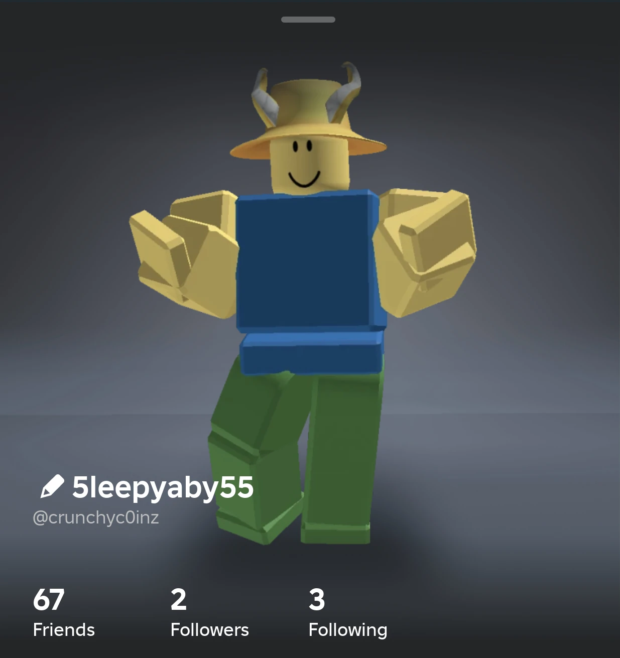 a lot of people are getting me confused with other ppl on roblox so ...