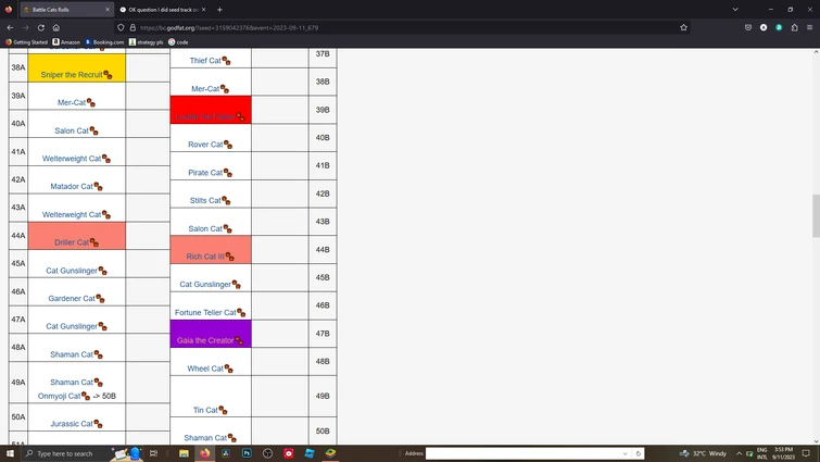 OK question I did seed track on alt and found my before and after, who ...