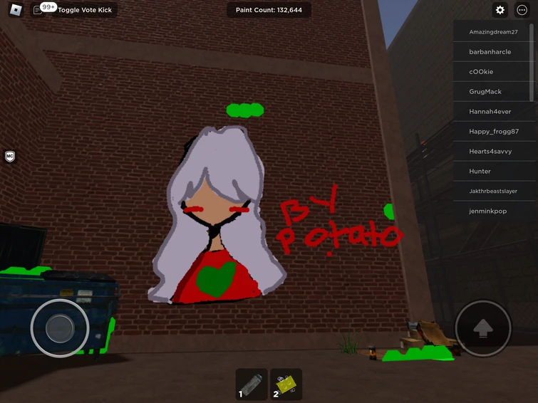 Before and after roblox spray paint | Fandom