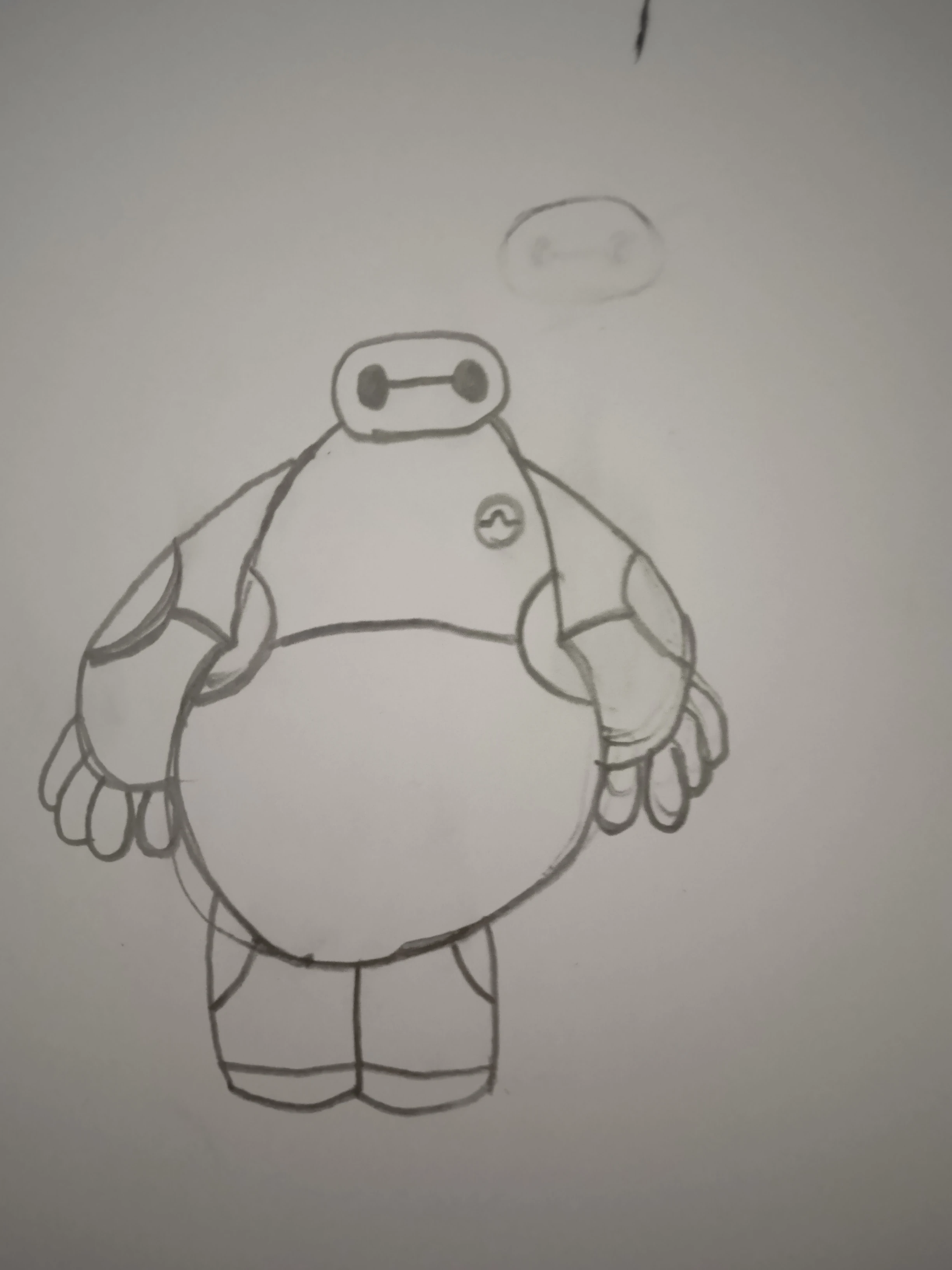 My drawing of Baymax | Fandom