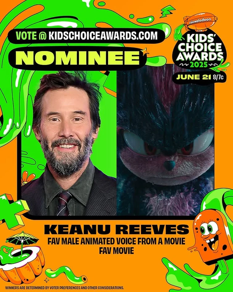 Team Sonic, gotta go fast, it’s time to VOTE! Help Sonic and gang speed away with these Kids ...