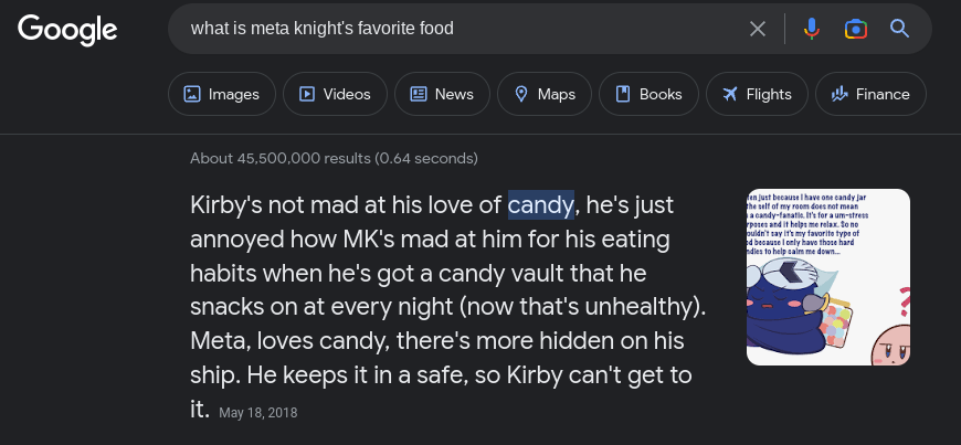 I just found out that Meta Knight likes candy | Fandom