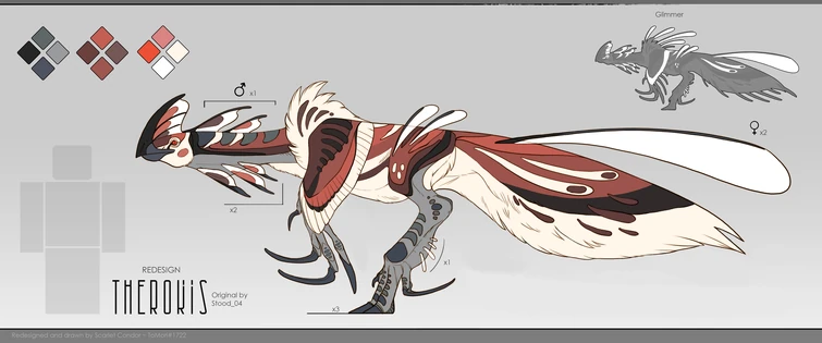 No hate on the artist but I think the new therokis redesign is a bit ...