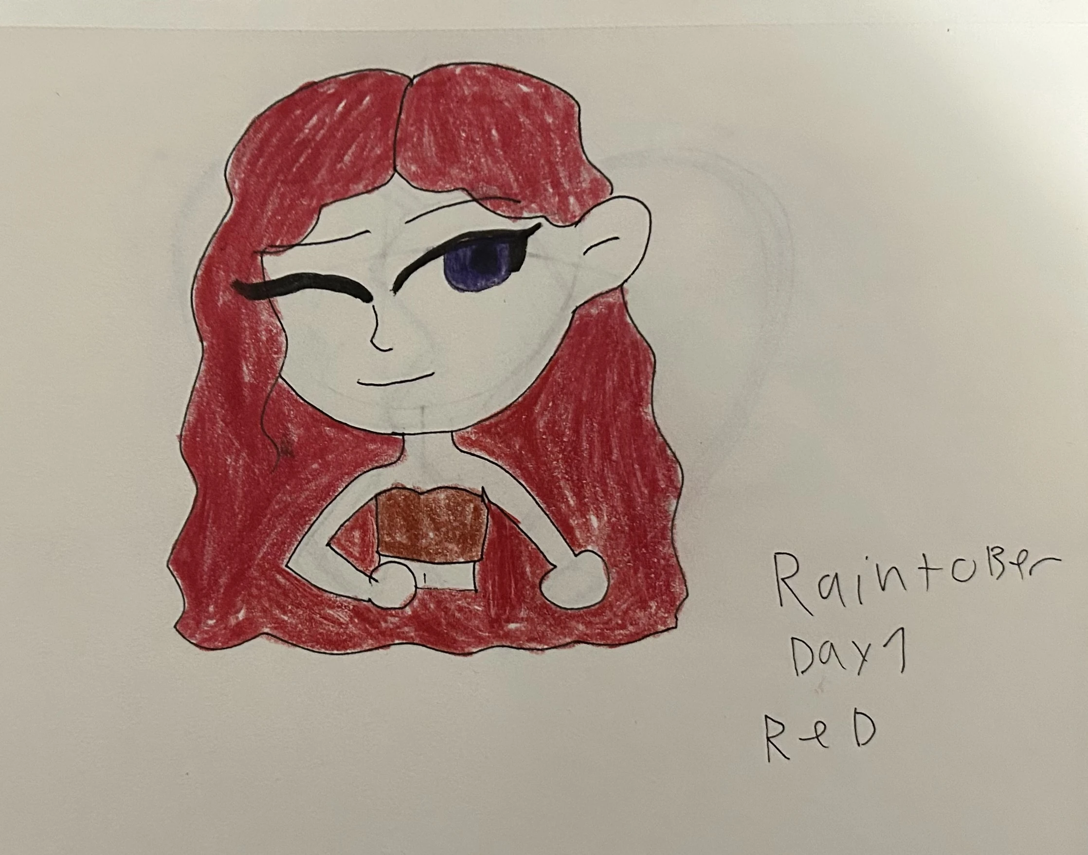 Raintober day 1: red | Fandom