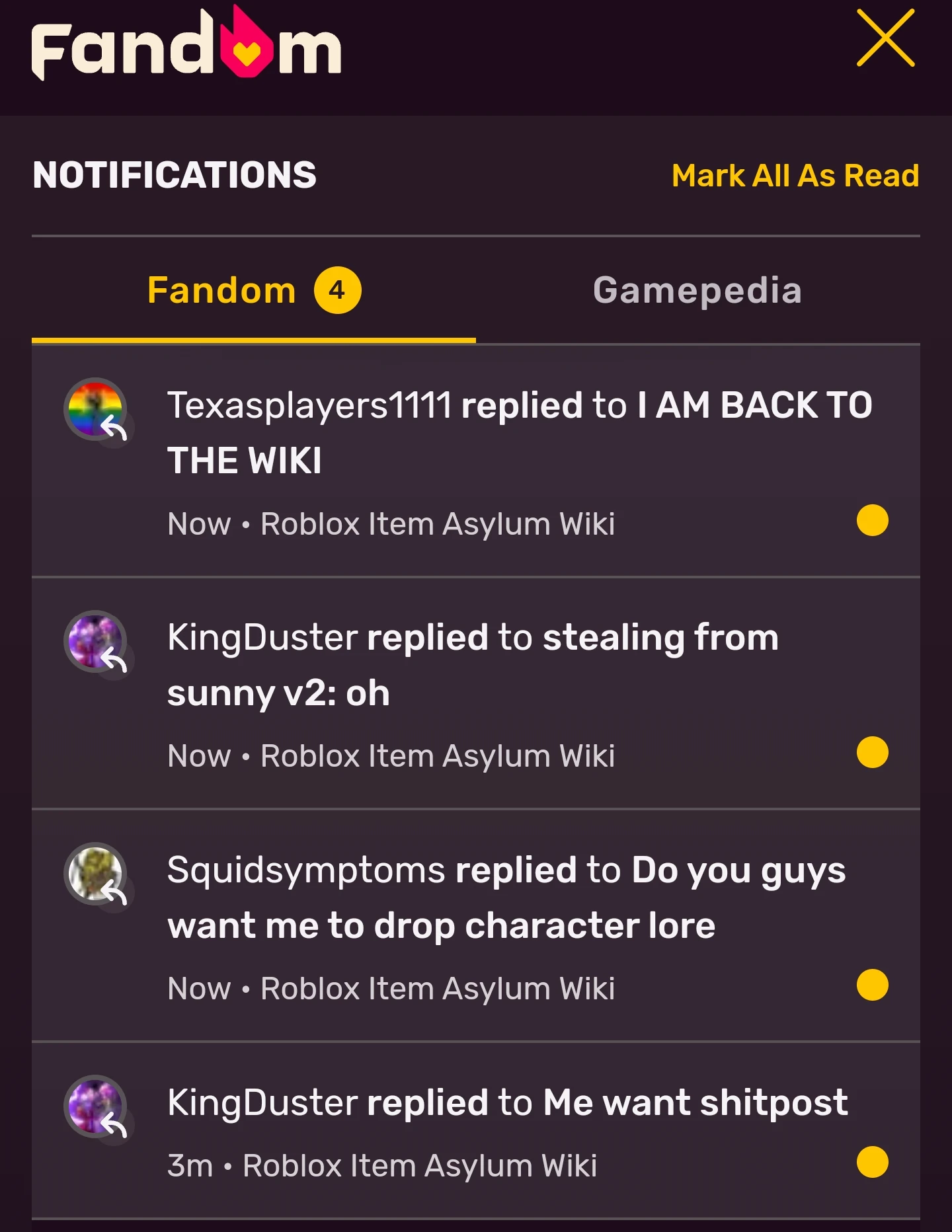 OH GOD MY NOTIFICATIONS | Fandom