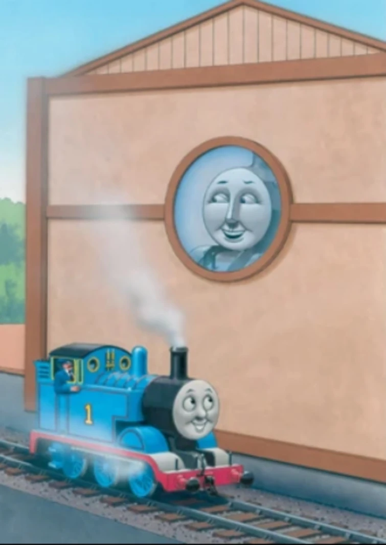And soon Thomas made his way with the breakdown train to Gordon... | Fandom