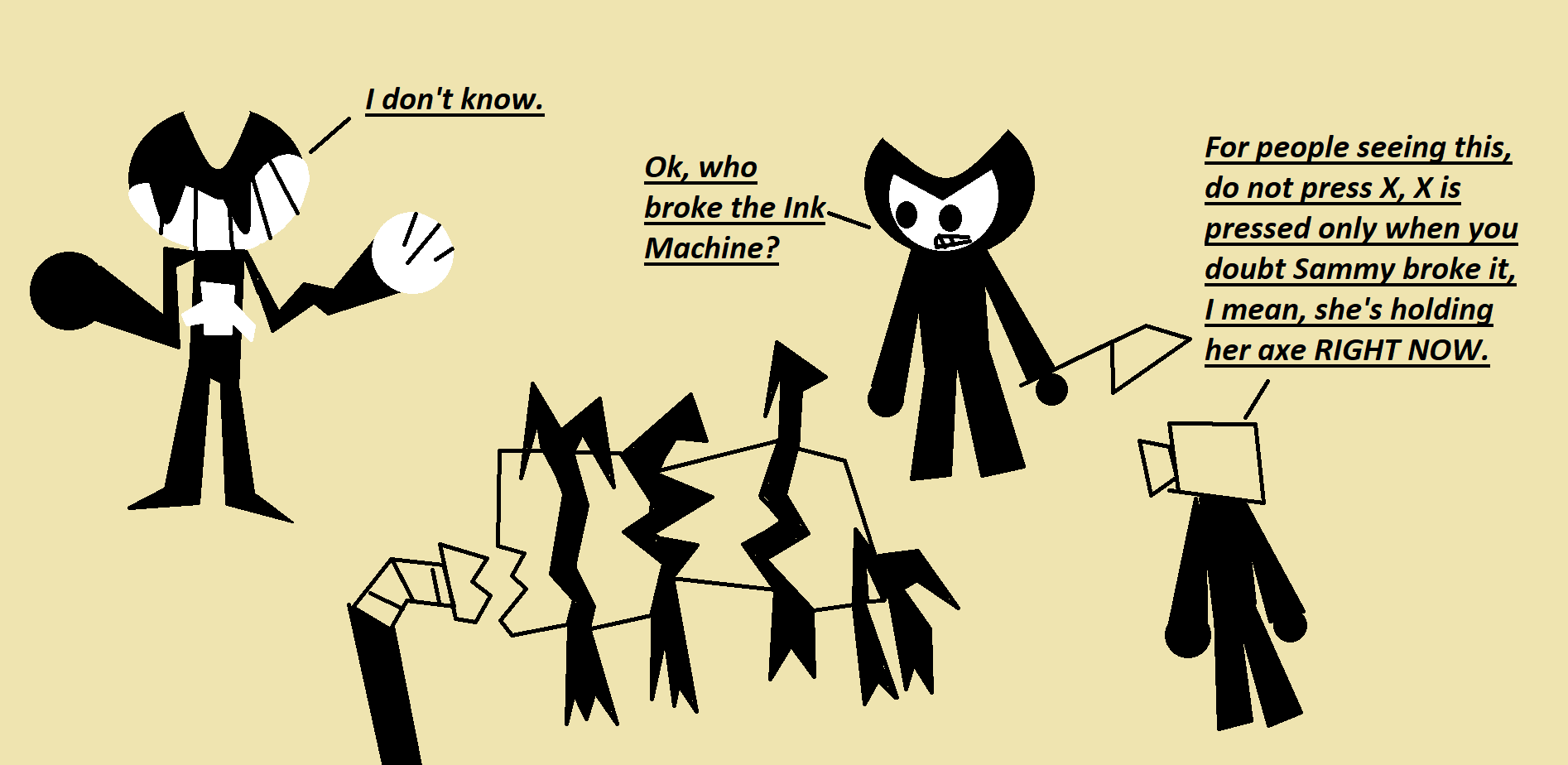 So, Who broke it? | Fandom