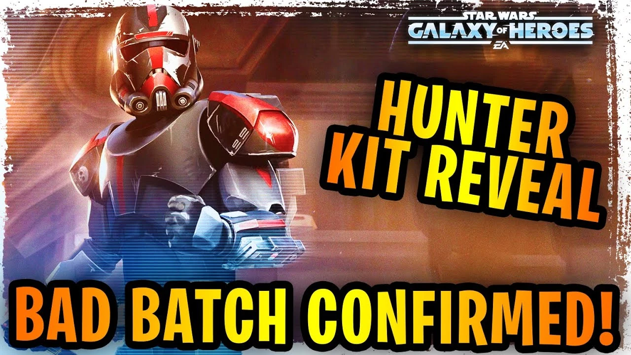 🗞 🎮 [SWGOH] New character kit: Hunter and more Bad Batch characters ...
