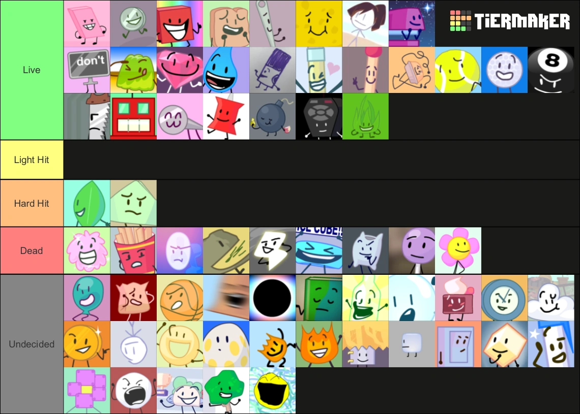 BFB: Hit or Live but it’s decided by you guys (Part 3) | Fandom