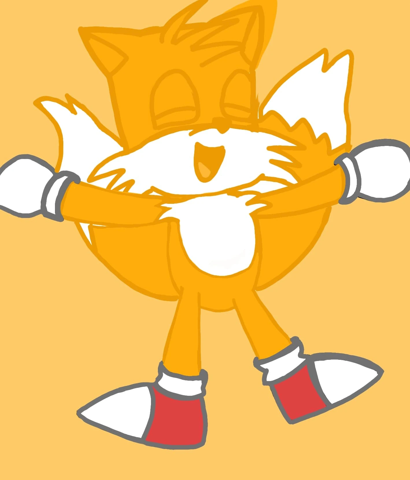 digital art of tails I made | Fandom