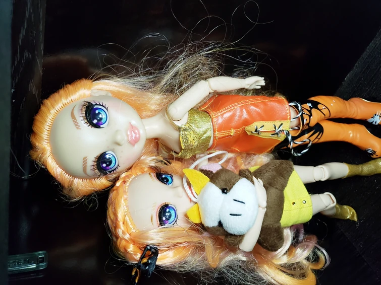 I paid my dolls, got the idea by scrolling through reddit, and I ...