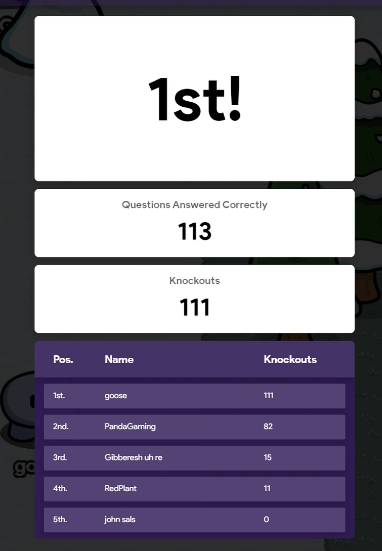 Snowbrawl w/ Gimkit Discord | Fandom