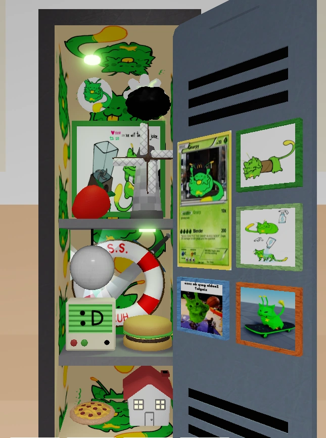 progress on the gnorp blorp locker | Fandom