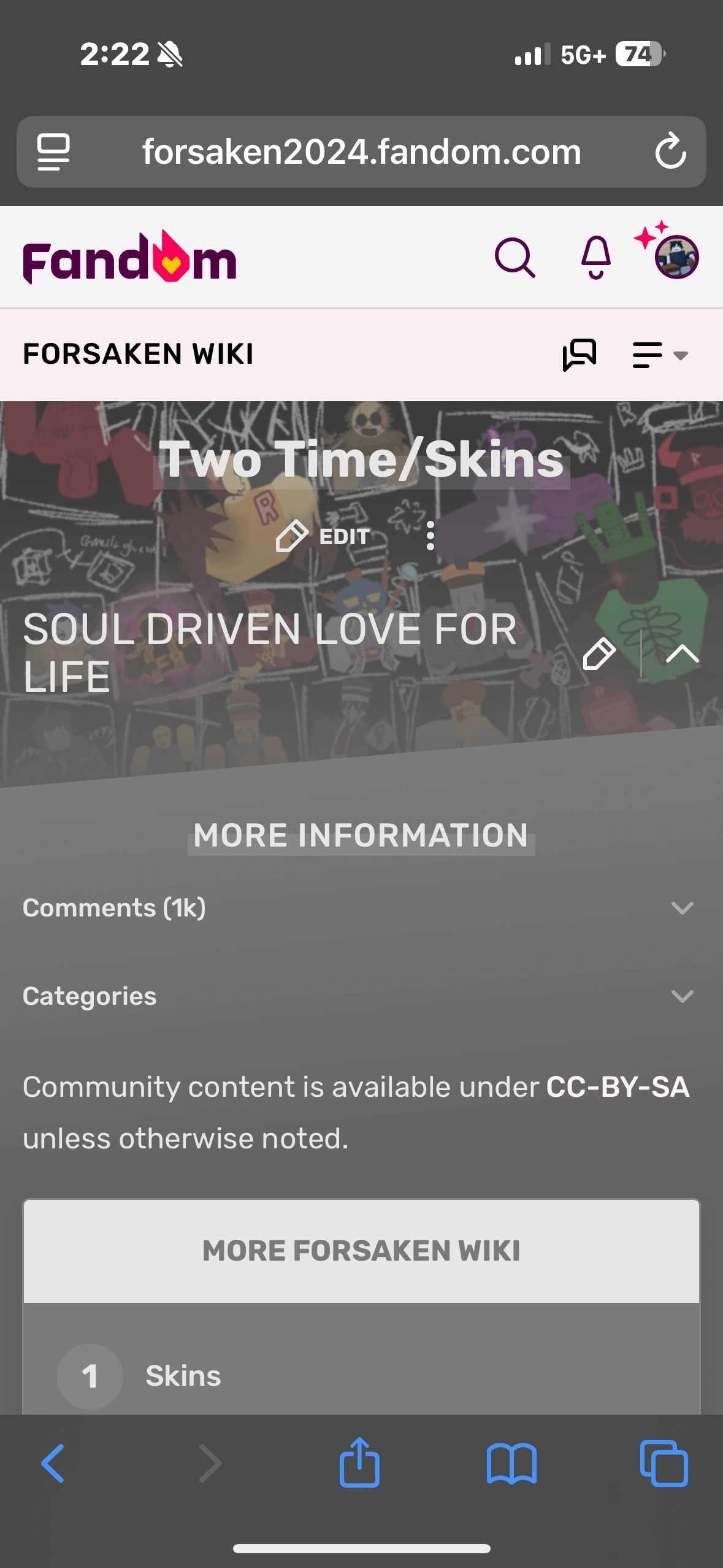 Report:someone vandalized a page | Fandom