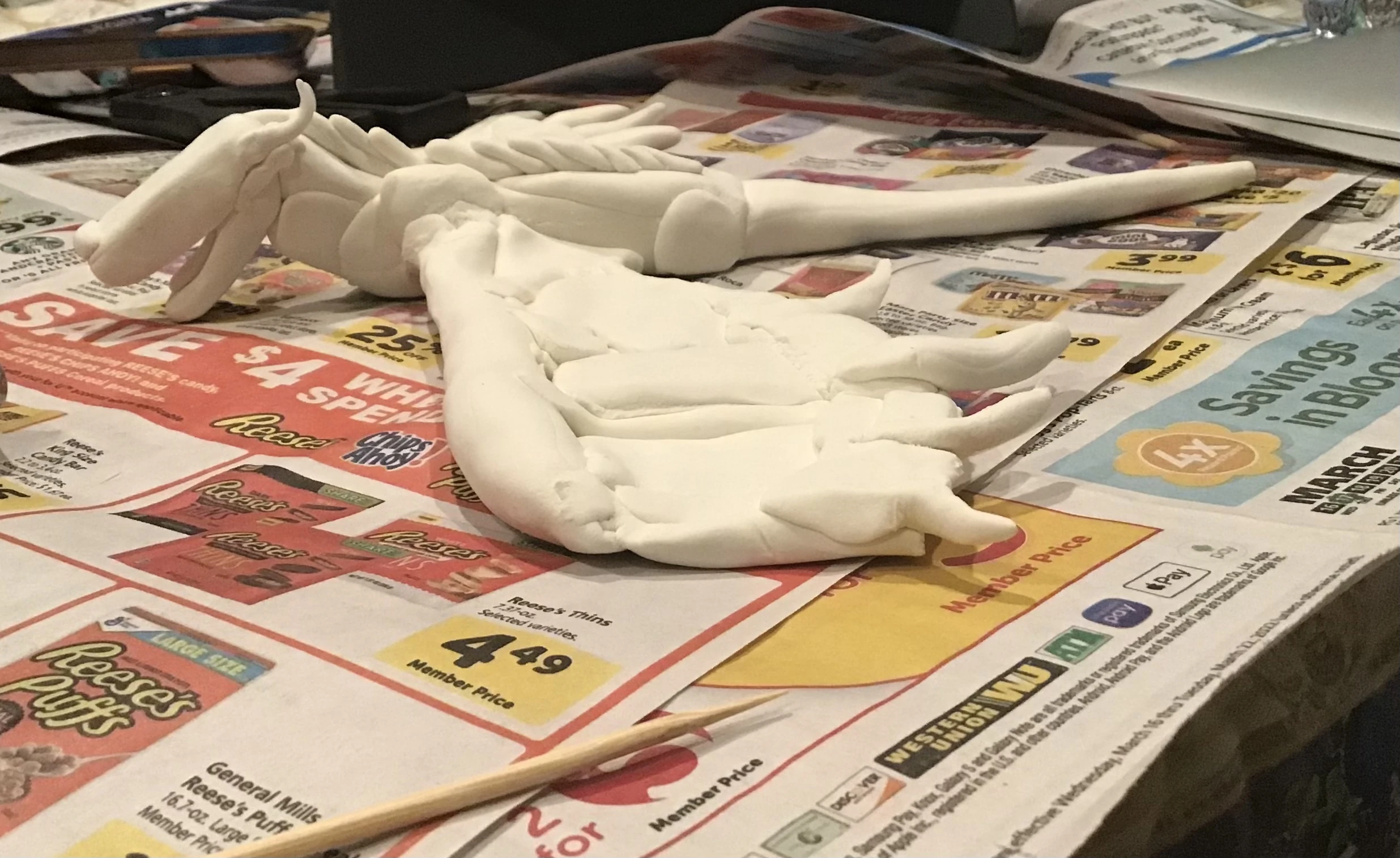 Wip clay sculpted mudwing (MOTIVATE MEEE) | Fandom