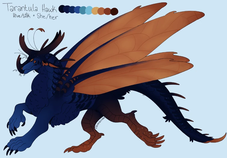 tarantula hawk all done 👍 | Fandom