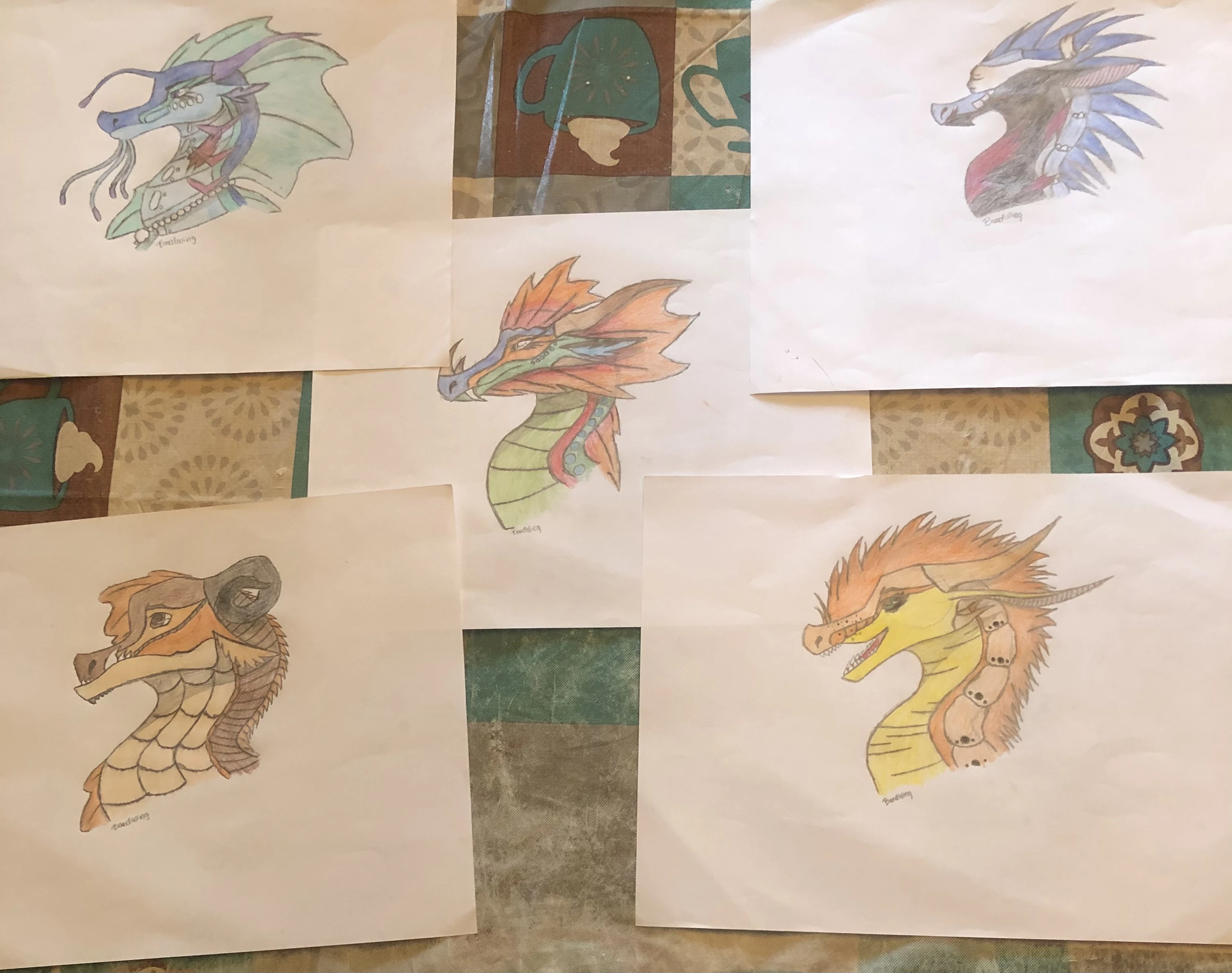 WoF Head-cannon designs: The Dragonets of Destiny! | Fandom