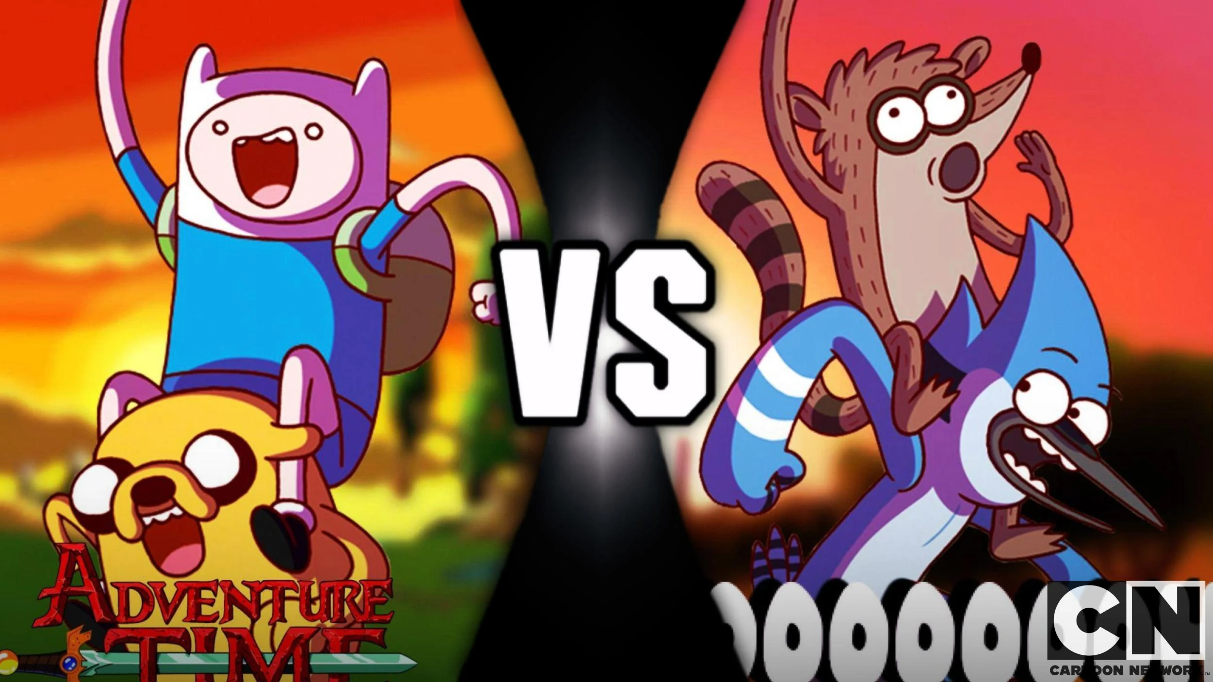 New Finn and Jake vs Mordecai and Rigby TN | Fandom
