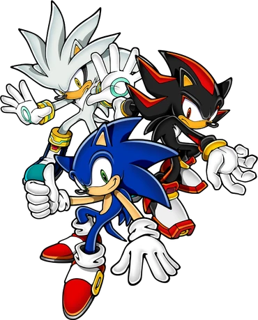 Goku Vegeta and Trunks vs Sonic Shadow and Silver | Fandom