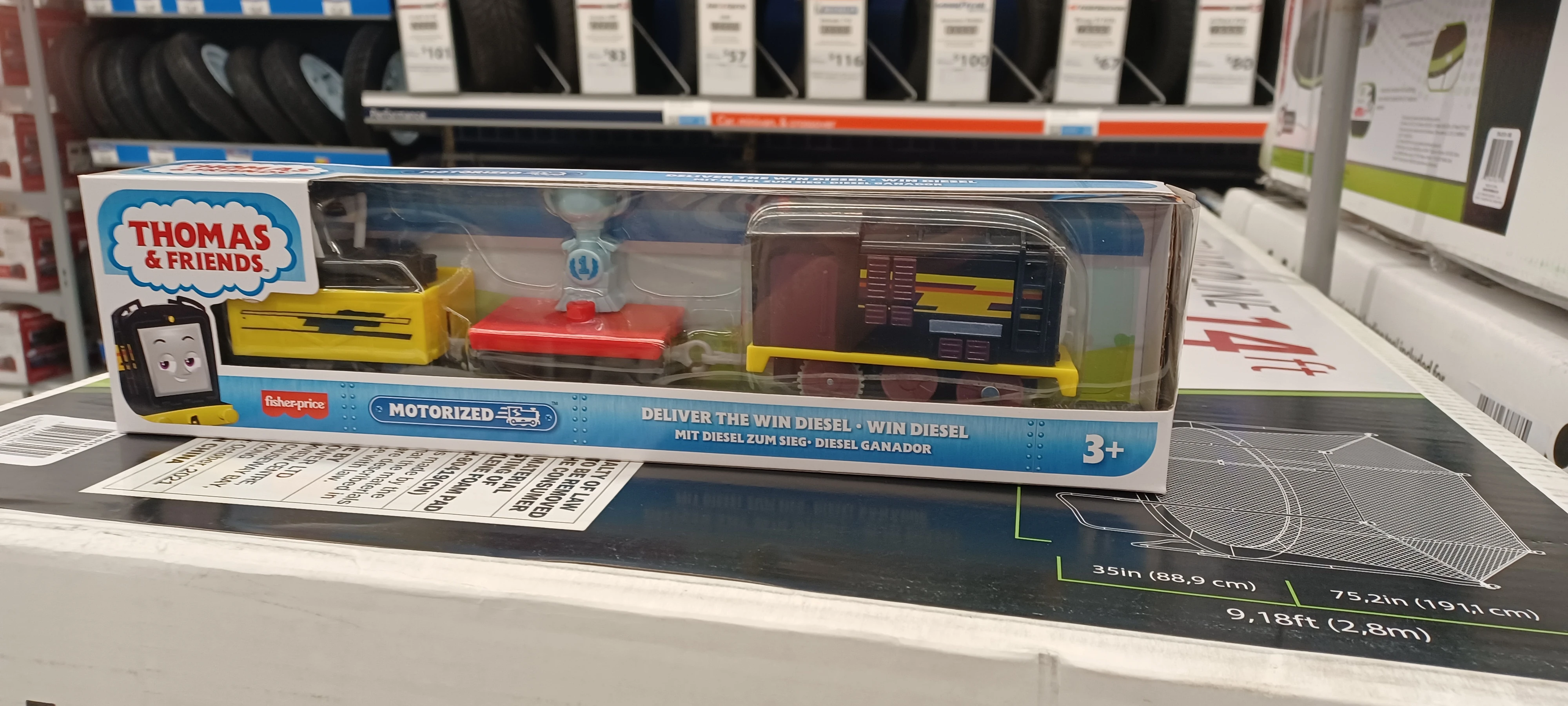 I got Deliver The Win Diesel from Walmart | Fandom