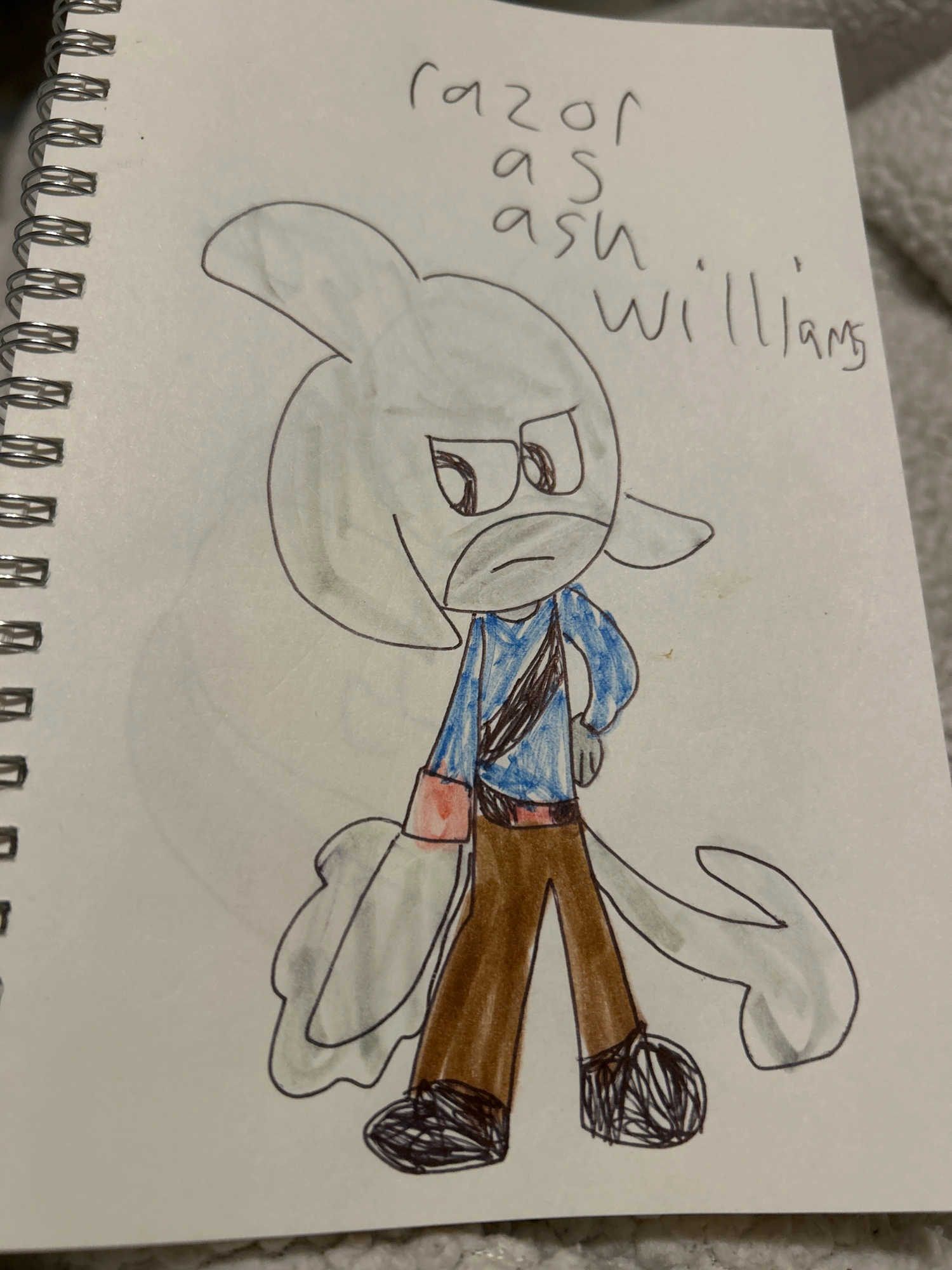 Razor as ash Williams | Fandom