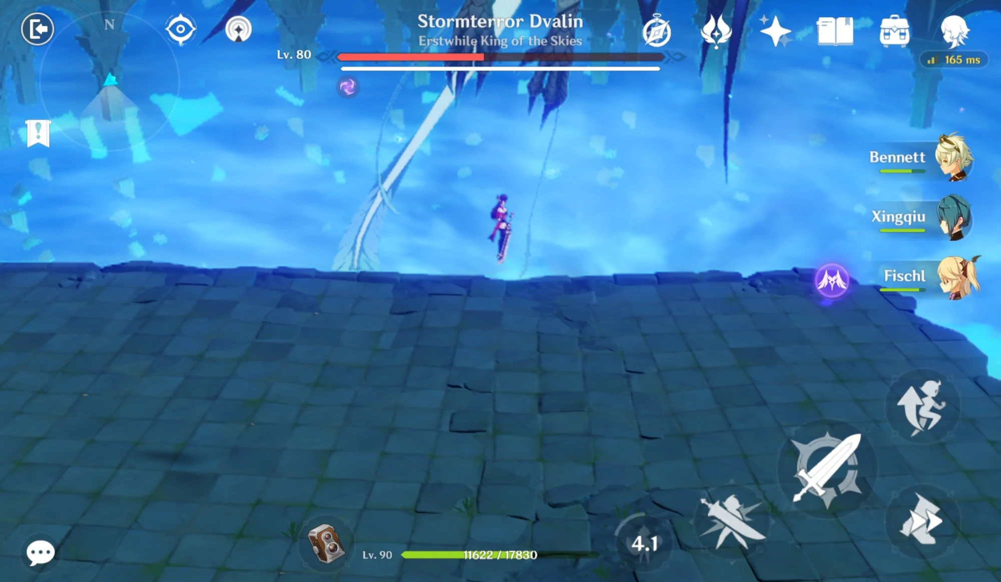 Disconnected in the middle of fighting dvalin | Fandom