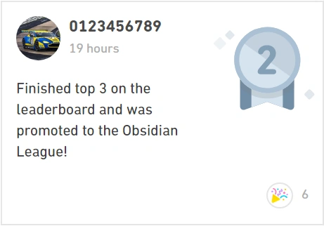 Finished second place in the Pearl League | Fandom