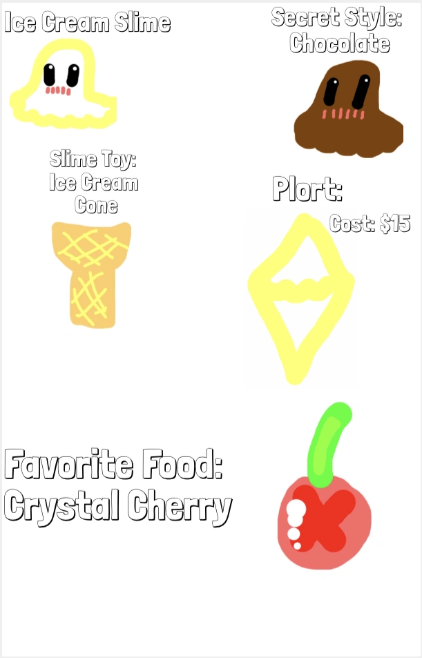Ice Cream Slime (a gift to Mosaiccrystals) | Fandom