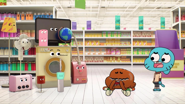 What if Darwin had a crying face with teeth from the Detective in the ...