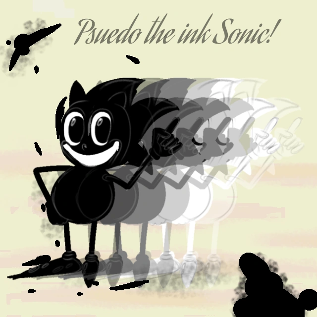 Hey kids, let's draw Sonic with ink! | Fandom