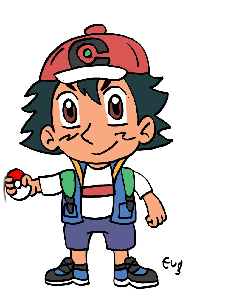 My drawing of Ash | Fandom