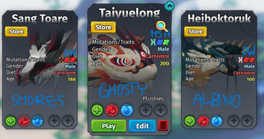 Selling Slots! (I'll list prices) | Fandom