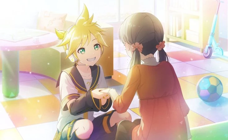 the girl from this len card | Fandom