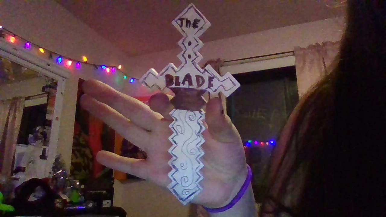 Techno blade minecraft sword...i made it btw | Fandom