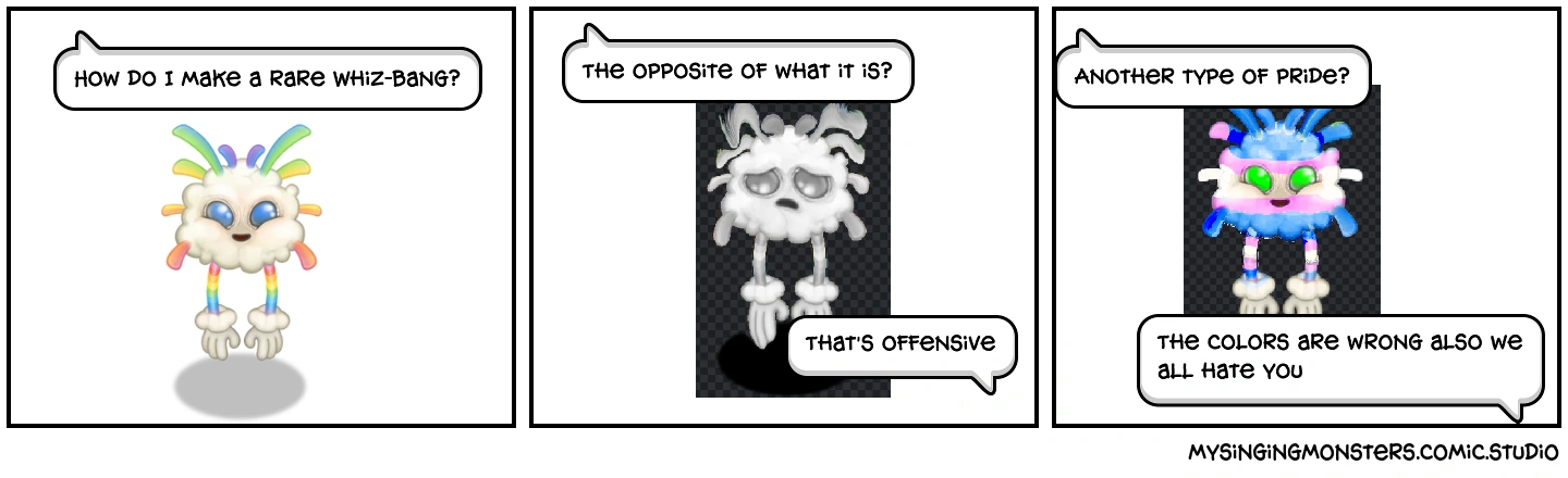 What happens when you try to tackle a Rare Whiz-bang | Fandom