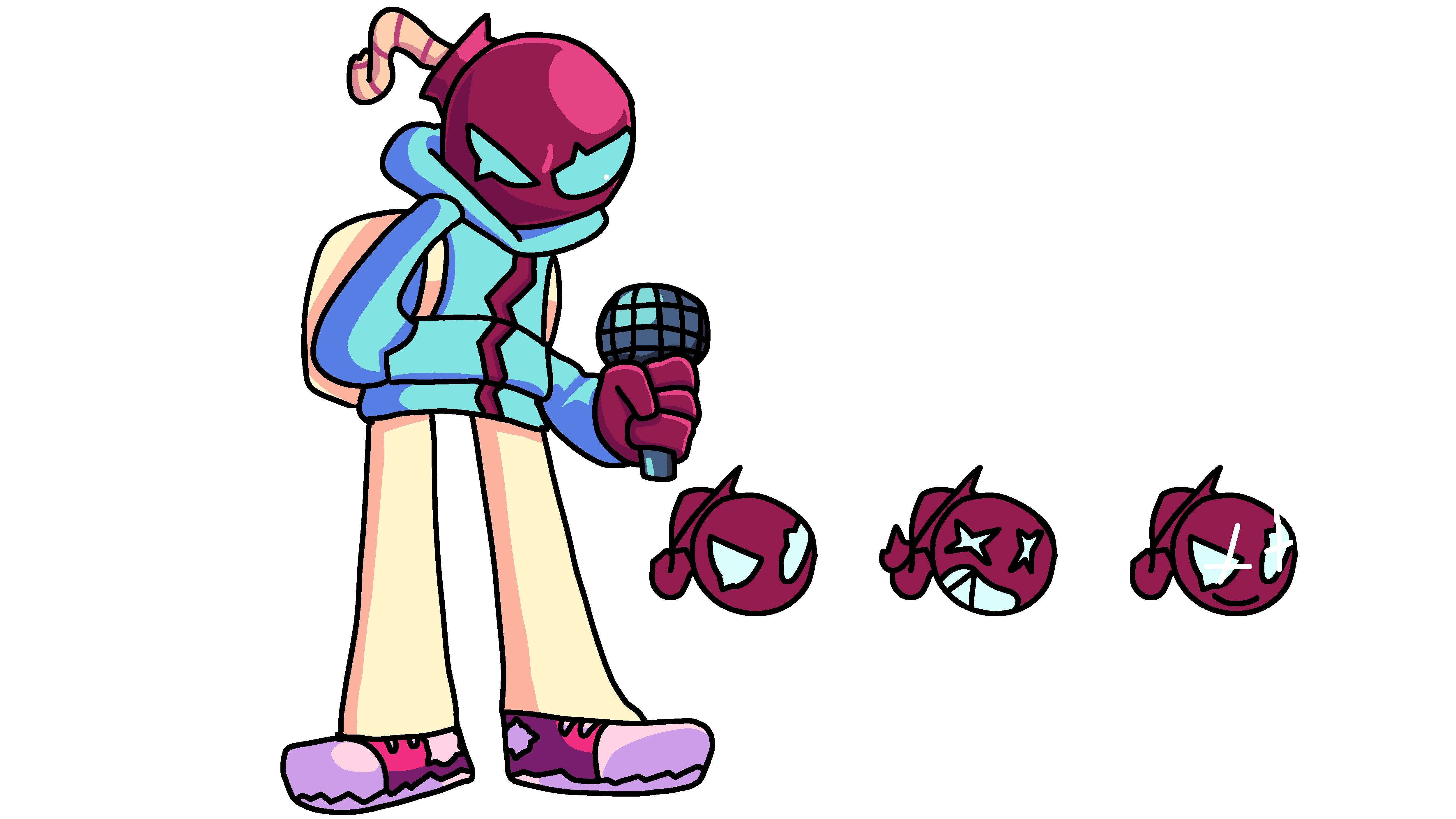 I'm good at b siding, d siding, and neoing fnf characters so recommend ...